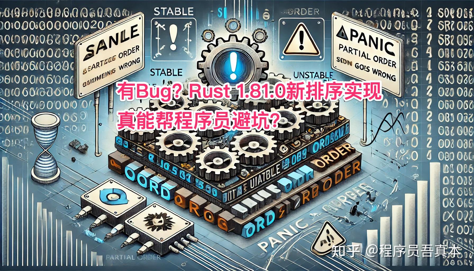 有Bug? Rust 1.81.0新排序实现真能帮程序员避坑？ - 知乎