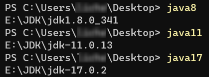 使用 PowerShell 命令行切换环境变量 JAVA_HOME 的值 - 知乎