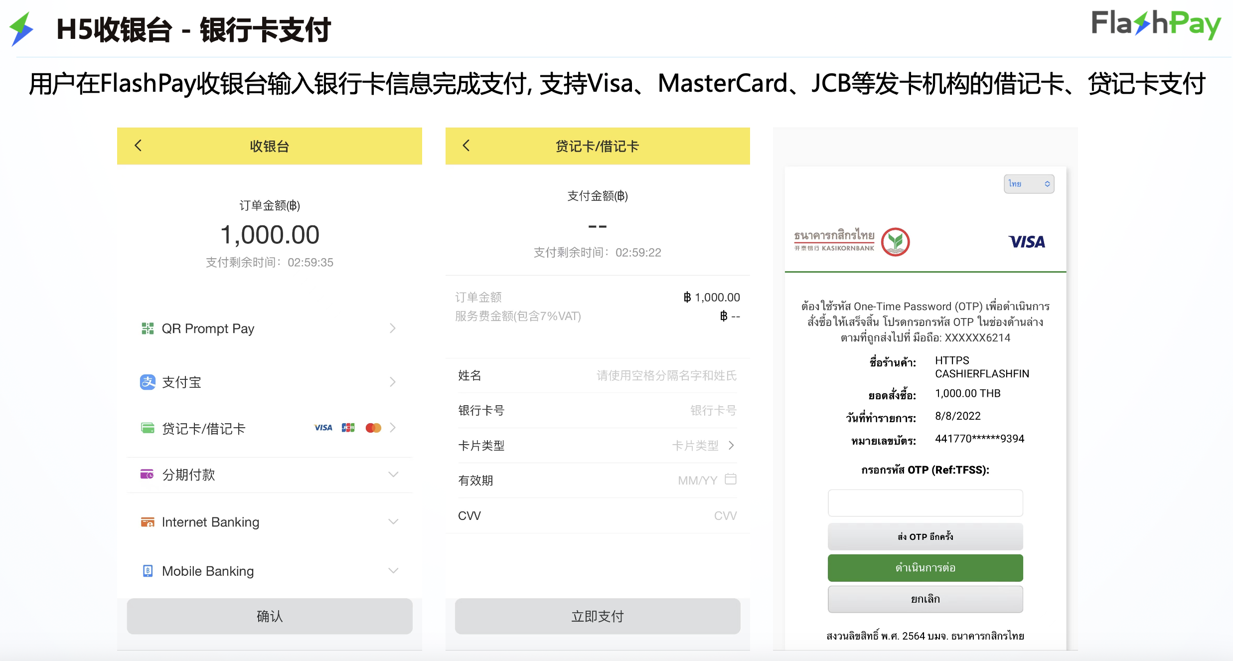 FlashPay泰国支付产品介绍 - 知乎