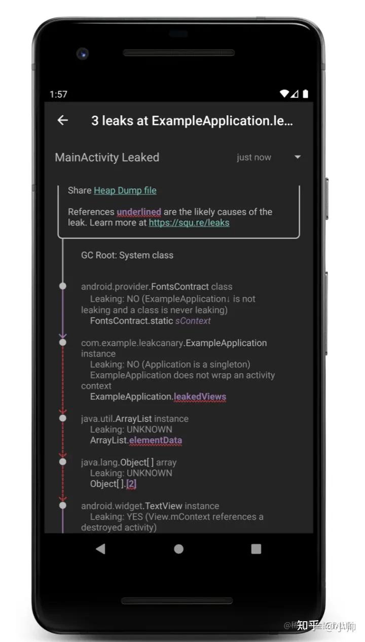 LeakCanary原理解析 - 知乎