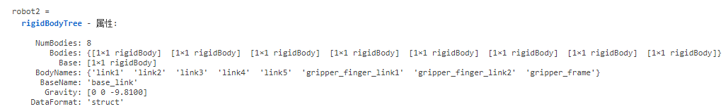 Robotics System Toolbox学习笔记（二）：Robot Models 函数与示例 - 知乎