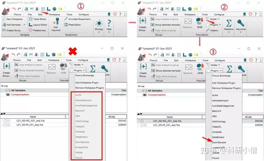 【罗工流式秘籍32】给你一个基准，让你完成样本间差异分析---FlowJo插件之Downsample - 知乎