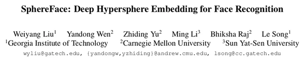 ArcFace，CosFace，SphereFace，三种人脸识别算法的损失函数的设计 - 知乎