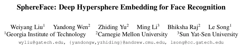 ArcFace，CosFace，SphereFace，三种人脸识别算法的损失函数的设计 - 知乎