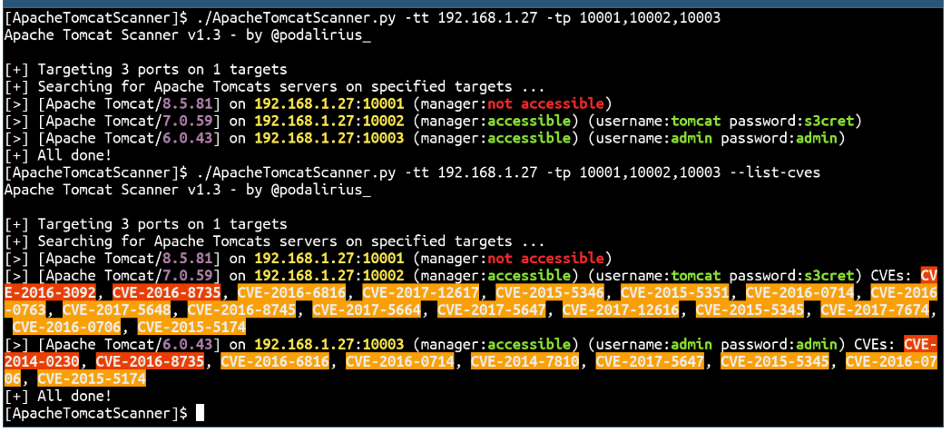 扫描 Apache Tomcat 服务器漏洞的 python 脚本 - 知乎