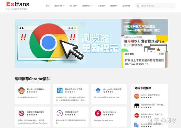 不能访问Chrome商店的情况下，安装插件你得另辟蹊径 - 知乎