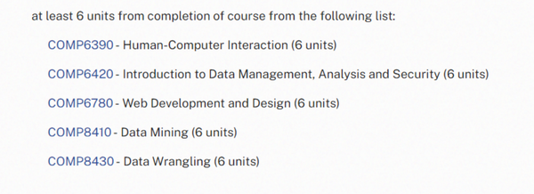 ANU Master of Business information system 保姆级选课指南 - 知乎