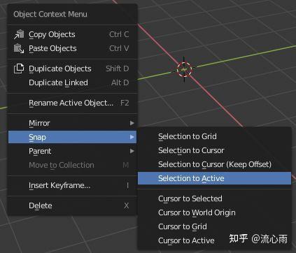 使用Blender 2.80吸附功能时，会忽略哪些细节呢？ - 知乎