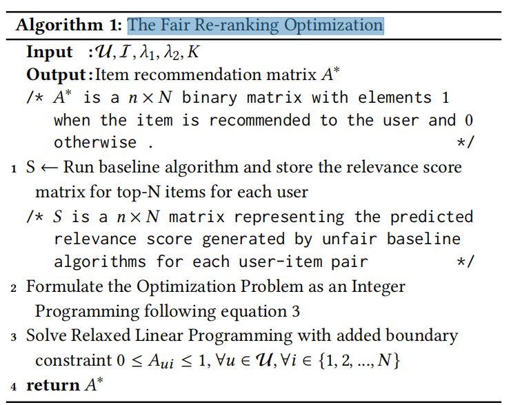 CPFair: Personalized Consumer and Producer Fairness Re-ranking for ...