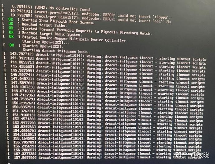 U盘安装centos7提示“warning ：dracut Initqueue Timeout Starting Timeout Scripts” 解决办法 知乎