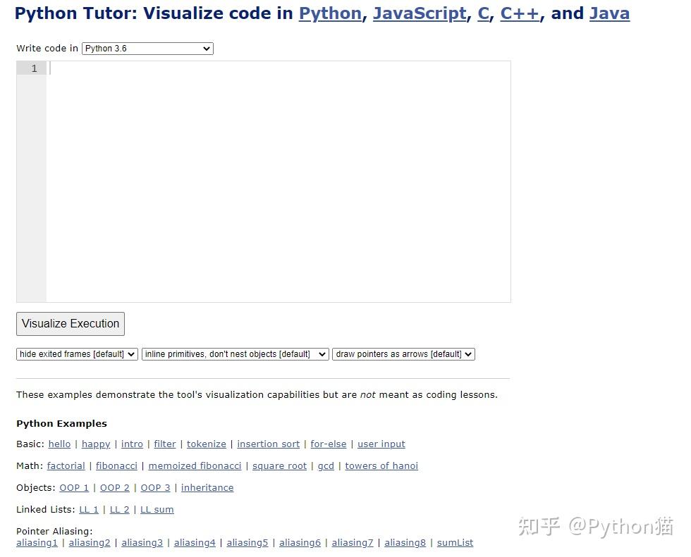 如何免安装使用 Python?推荐 17 个在线的 Python 解释器! 知乎