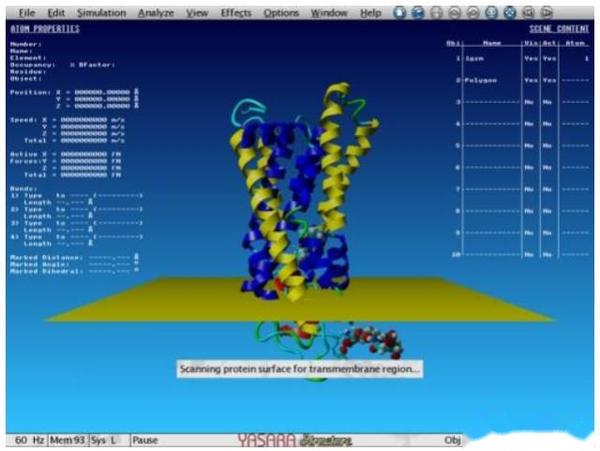 YASARA综合分子模拟软件简介 - 知乎