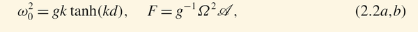 文献翻译：Faraday waves: their dispersion relation, nature of bifurcation ...