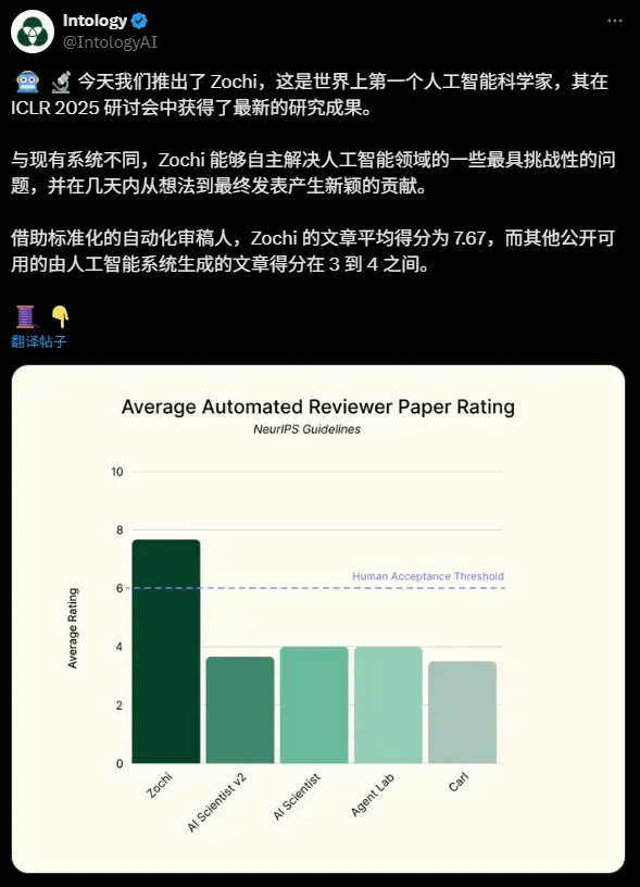 AI科学家Zochi在ACL「博士毕业」，Beta测试今日上线 - 知乎