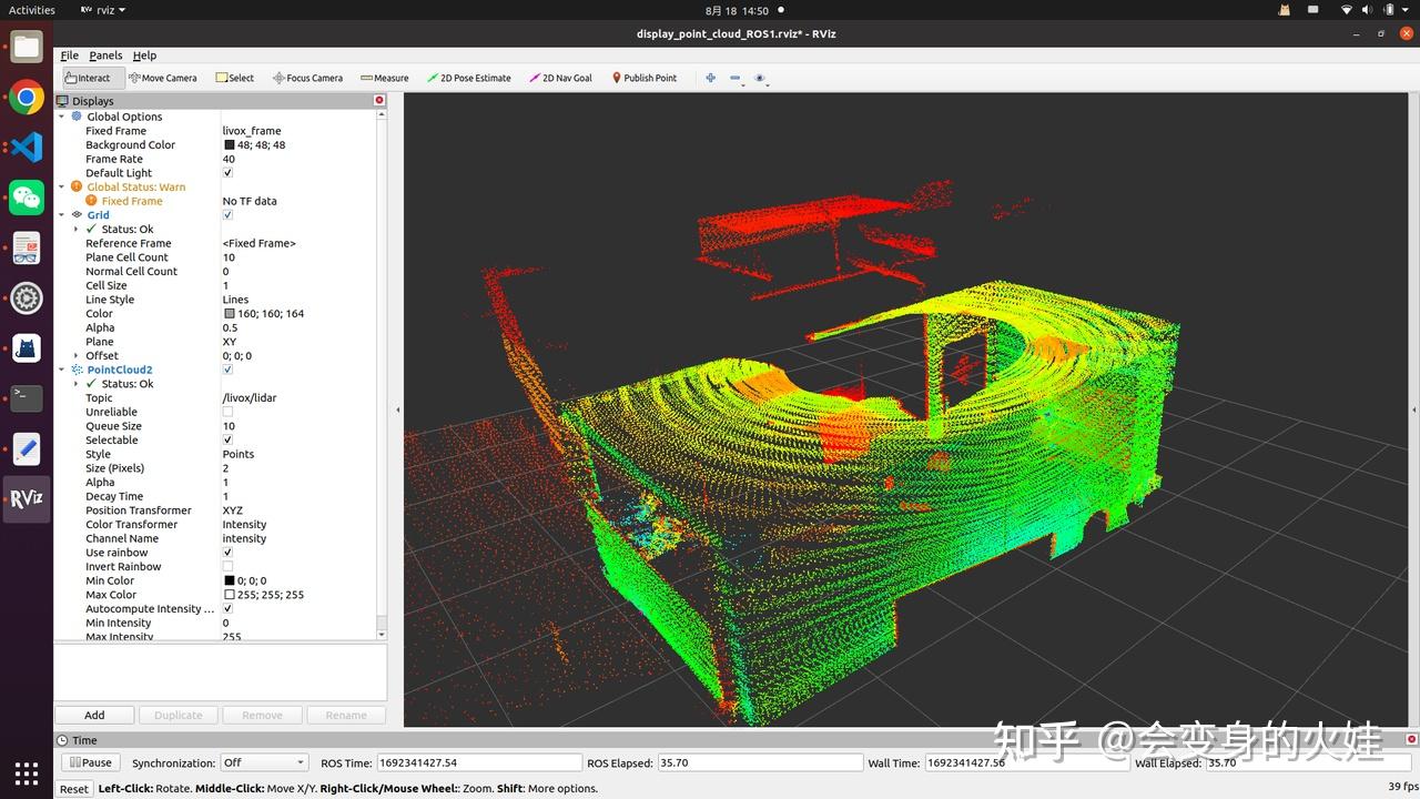 Ubuntu 18.04使用Livox mid 360 测试 FAST_LIO - 知乎