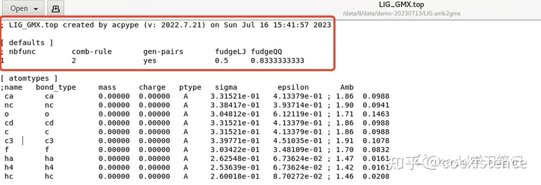 Amber/Gromacs构建蛋白小分子复合物体系 - 知乎