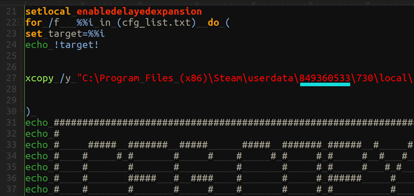 CS:GO指令：从入门到精通（二）一键复制大号CFG到所有小号 - 知乎