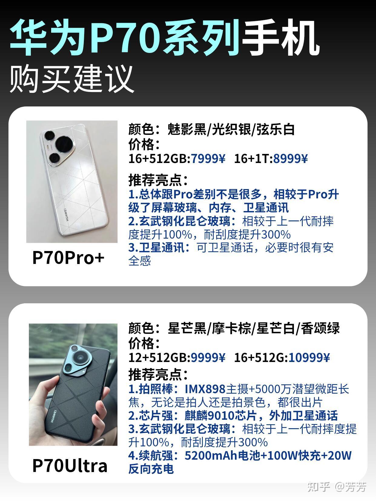 华为p70和p70pro怎么选 - 知乎
