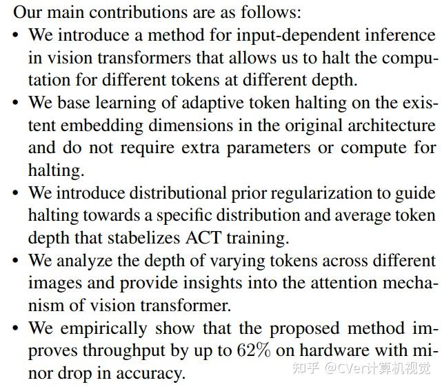 AdaViT：用于高效视觉Transformer的自适应Tokens - 知乎