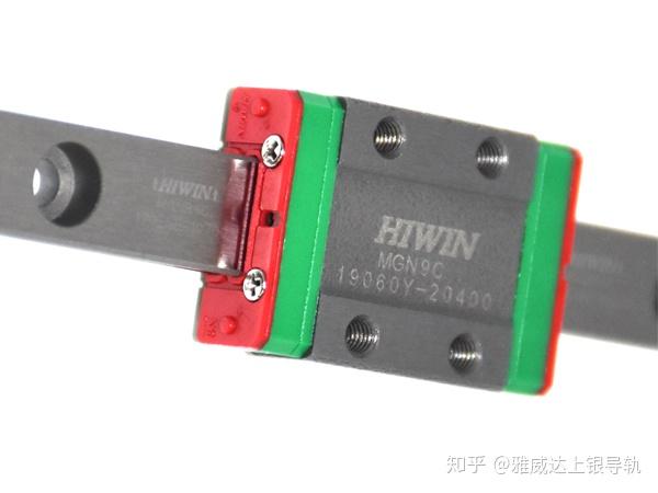HIWIN上银微型直线导轨型号规格尺寸表之MGN型 - 知乎