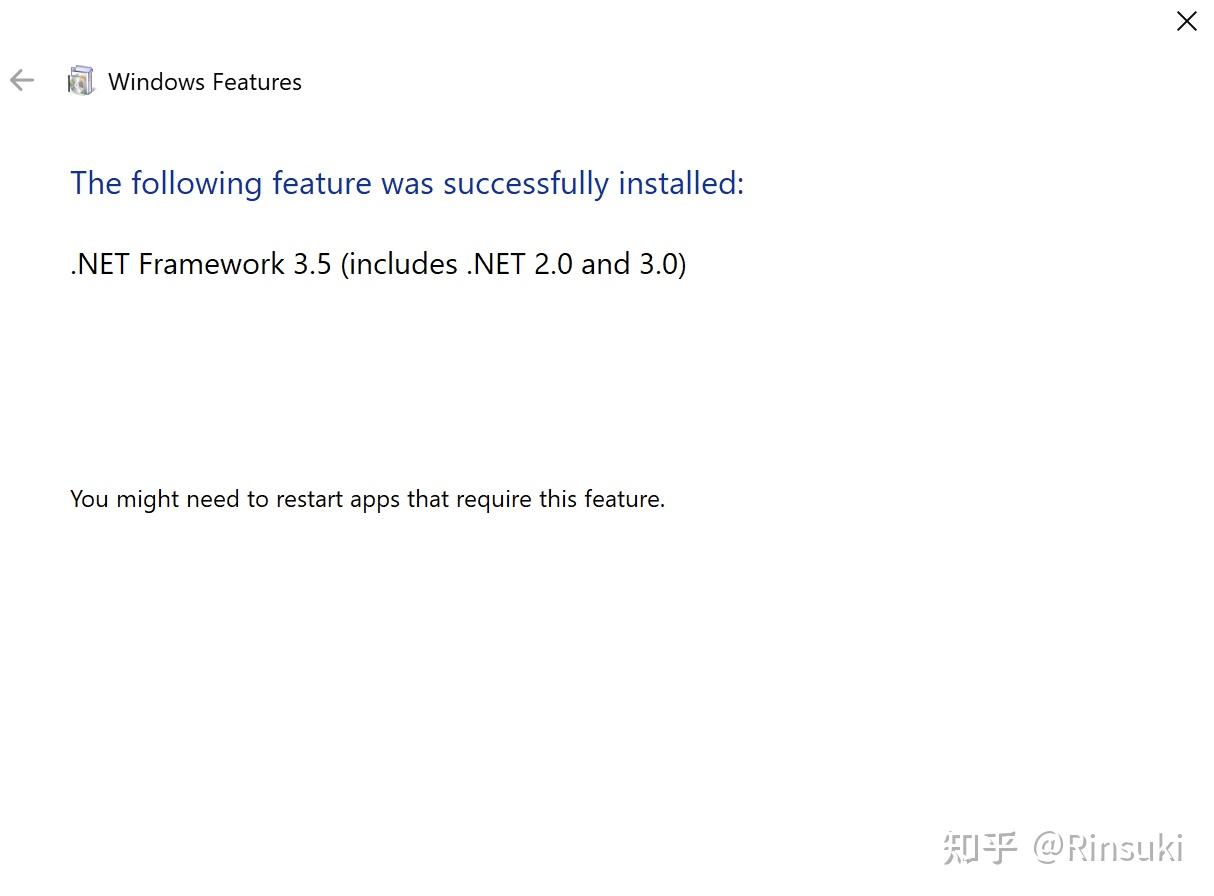 M1 Mac Win10 ARM 安装 .NET Framework 3.5 时提示 0x800F0950 的解决方案（Windows 10 Insider Preview Build ...