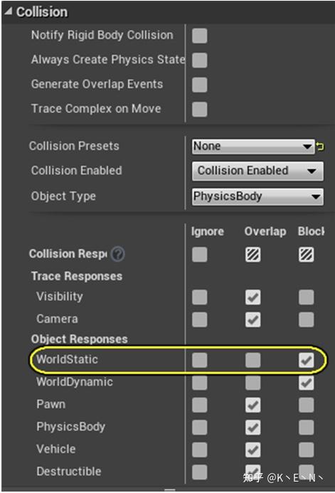 Collision in UE4.27 - 知乎