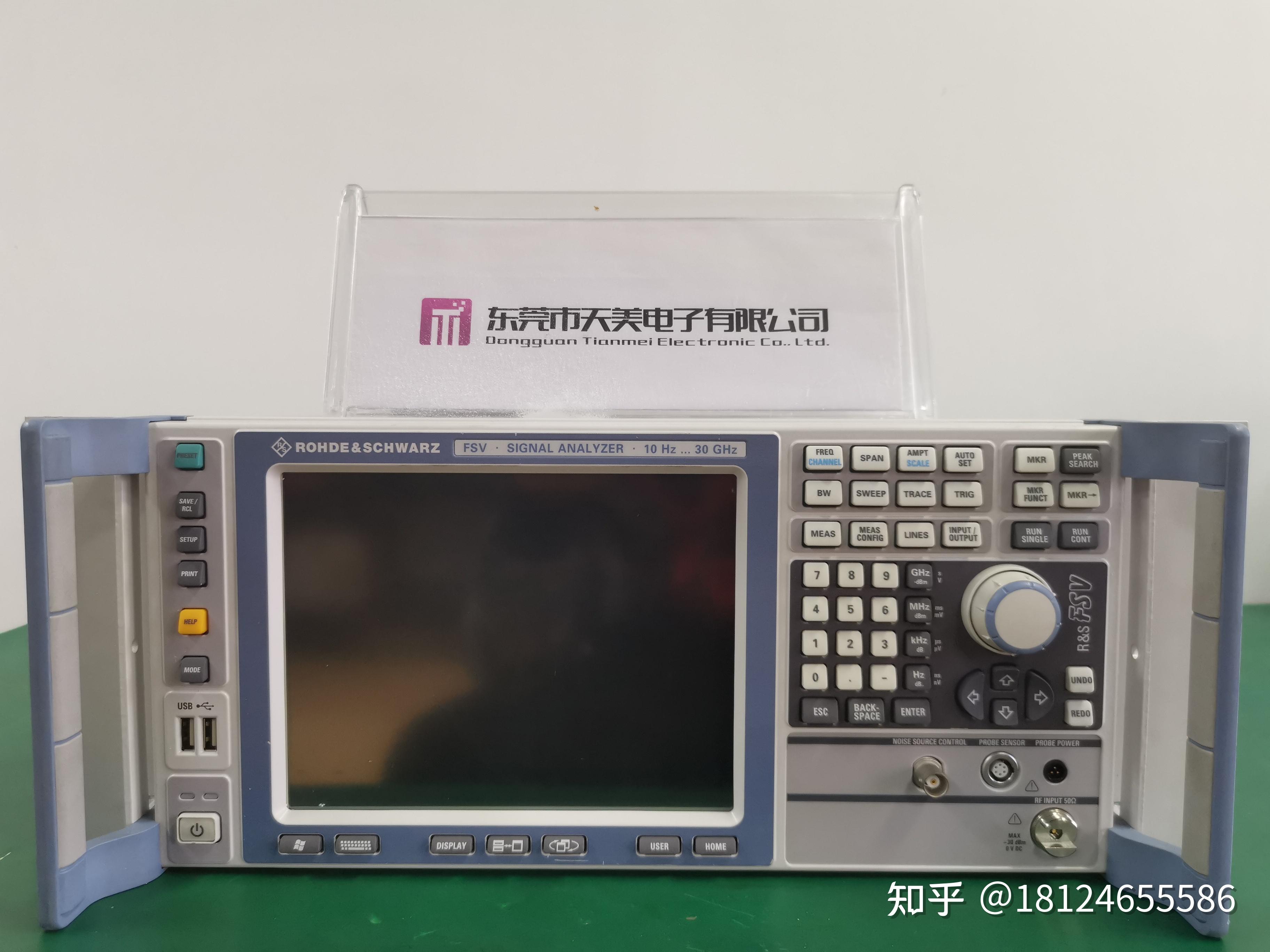 R&S罗德与施瓦茨FSV30信号与频谱分析仪 - 知乎