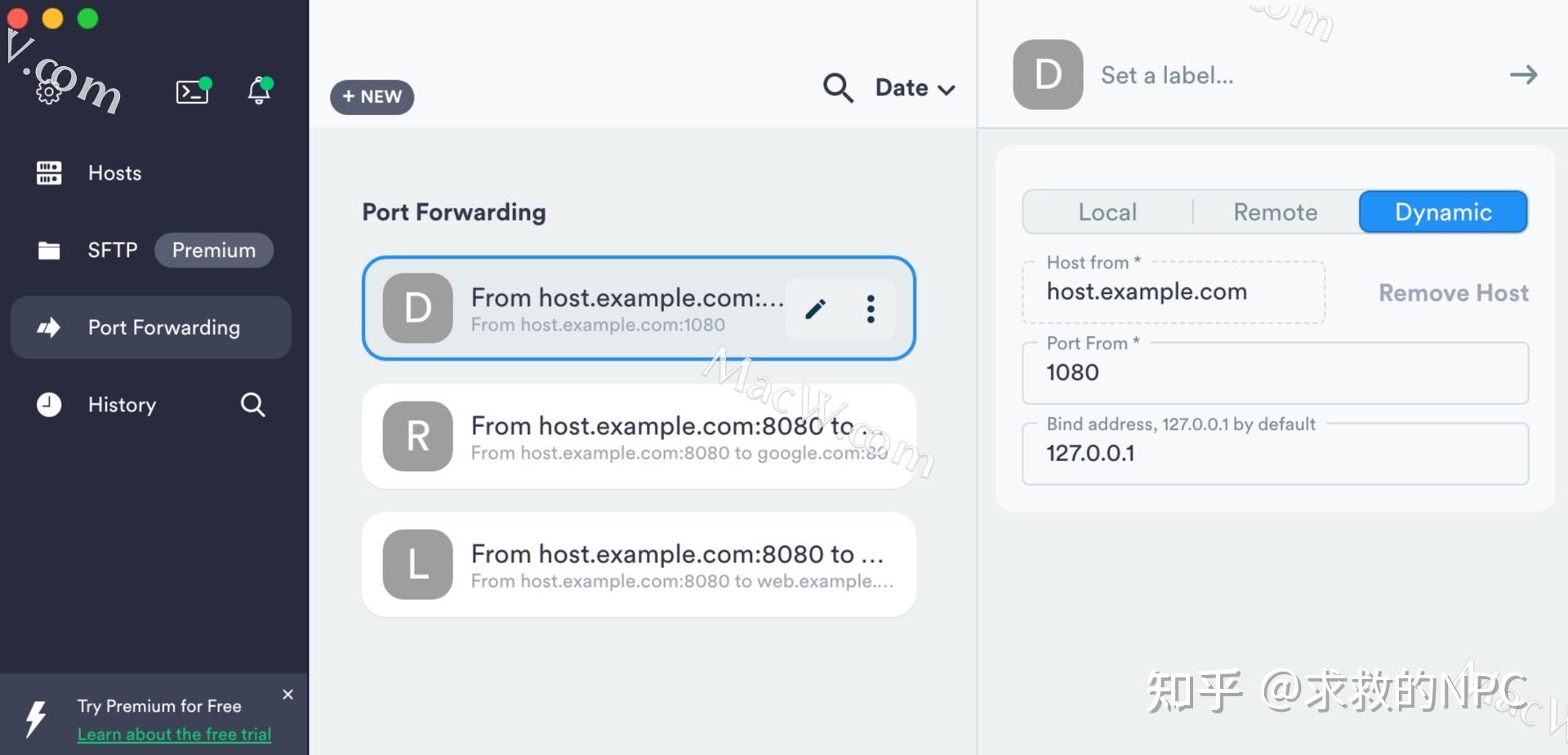 ssh 端口转发（一）Termius Port Forwarding 应用用例 - 知乎