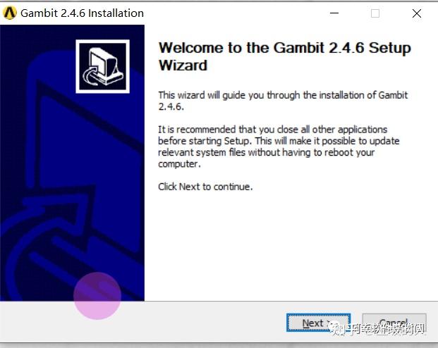 Gambit 2.4软件安装教程-有效wan - 知乎