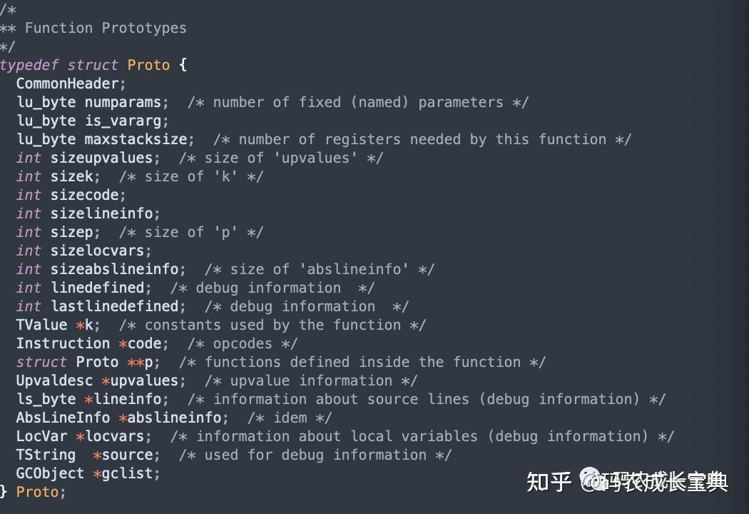 《Lua5.4 源码剖析——基本数据类型 之 Function》 - 知乎