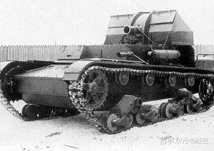30年代最强的自行火炮SU-5，最早的152神教，却没能战场发威 - 知乎