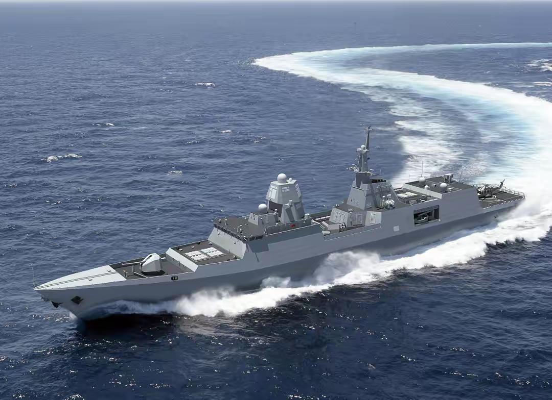 mini版055，054B首舰下水 - 知乎