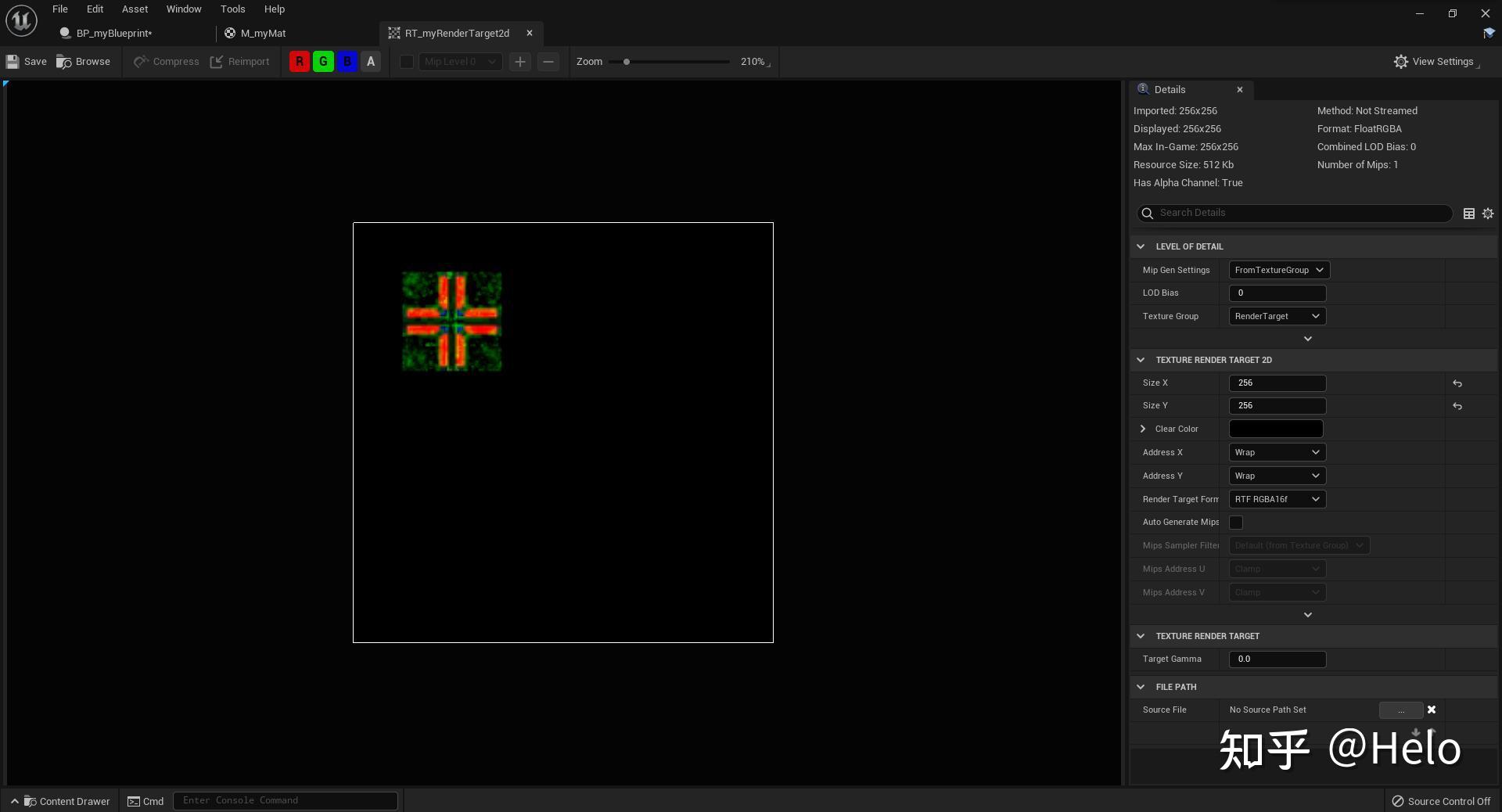 在UE5中使用渲染目标 —— Use Render Target in UE5 - 知乎