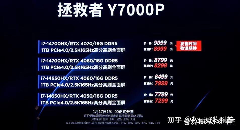 联想拯救者Y7000P2024款怎么样？参数配置怎么样？一文看懂 - 知乎