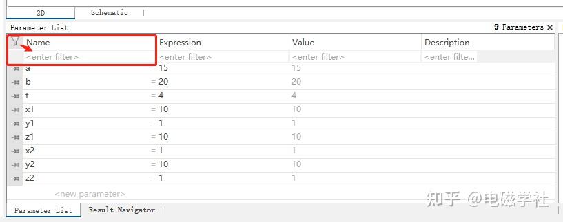 CST仿真指导 | 设置系统变量Parameter List - 知乎