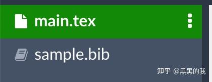 使用overleaf从BibTeX获取bibitem - 知乎