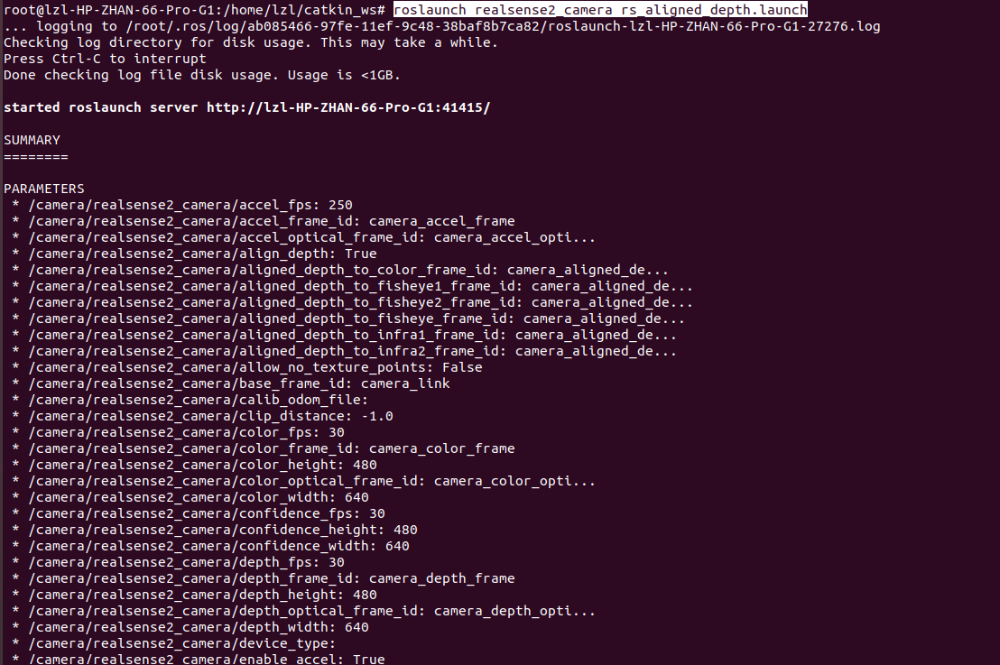使用ROS发布aligned_depth_to_color/image_raw话题读取深度信息 - 知乎