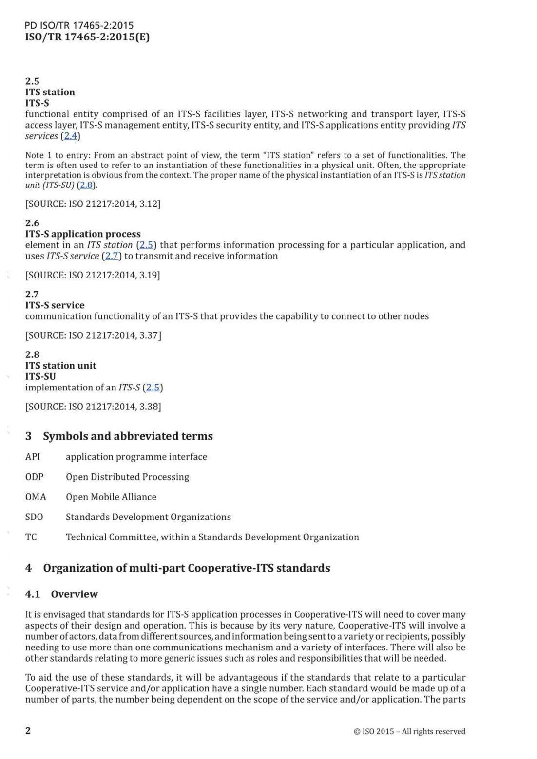 ISO 17465 智能运输系统 合作式ITS 三部曲Part1 Part2 Part3 - 知乎