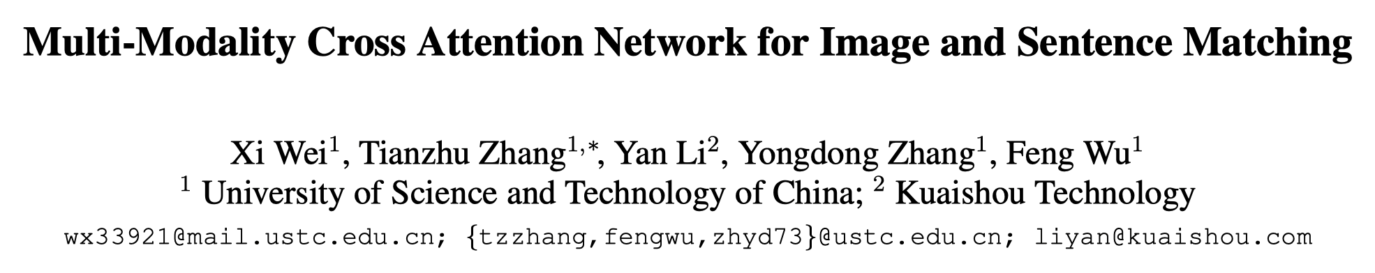 《MMCA》中科大&快手提出多模态交叉注意力，促进图像-文本多模态匹配！ - 知乎