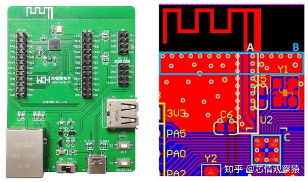 国产CH579无线MCU及最小系统板(附电路图+PCB布线图) - 知乎