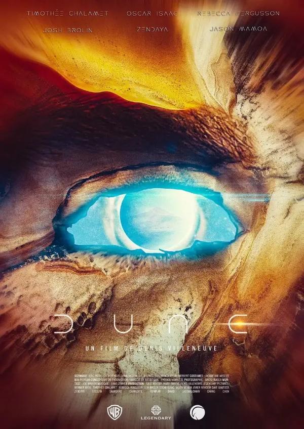 《沙丘》精彩之处何止甜茶？电影海报设计才处处震撼你！ - 知乎