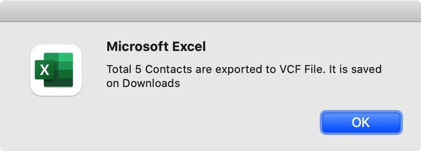 Excel 导出 vCard 格式 VCF 后缀的通讯录文件 - 知乎