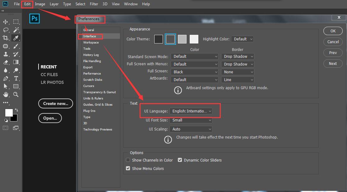 怎样更改我的Adobe软件的语言？ - 知乎