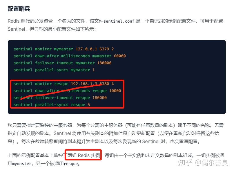 docker compose搭建redis7.0.4高可用一主二从三哨兵集群并整合SpringBoot - 知乎