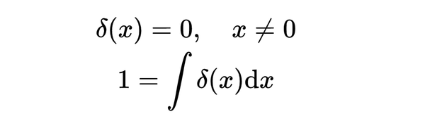 狄拉克δ函数，如同引力一般，虽然无形却无所不在，无所不能 - 知乎