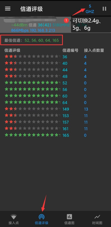 测试WiFi信号、选用WiFi信道的App：WiFi Analyzer - 知乎