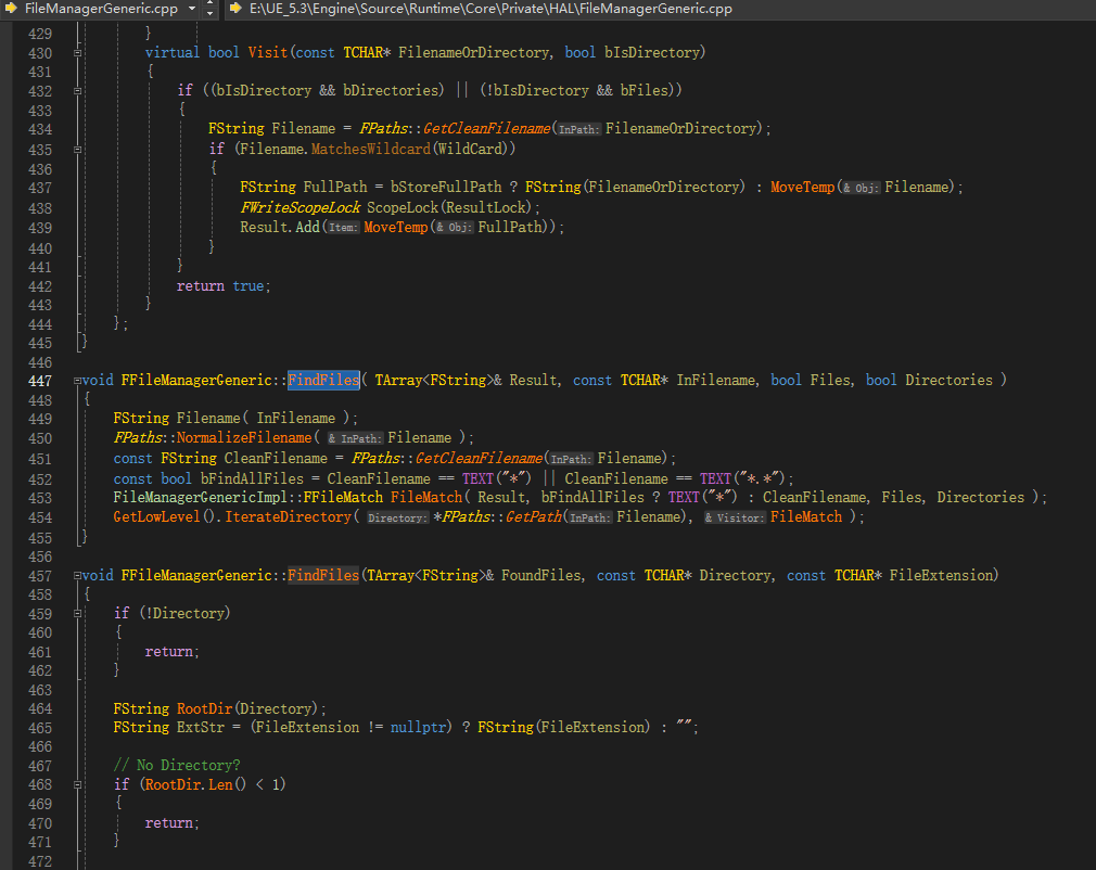 【UE5 资源管理】FindFile 查询文件 - 知乎