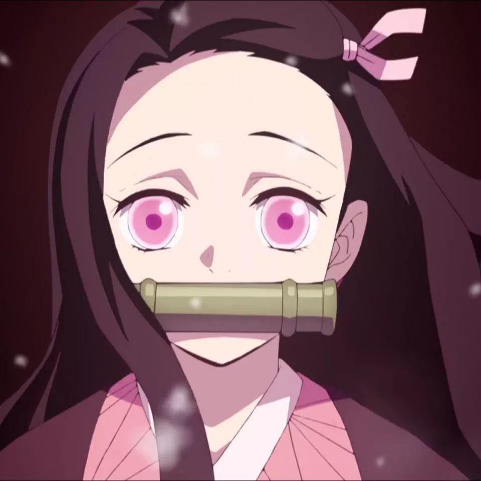 鬼灭之刃：祢豆子的awsl瞬间，太适合当头像，猛男都忍不住想换 - 知乎