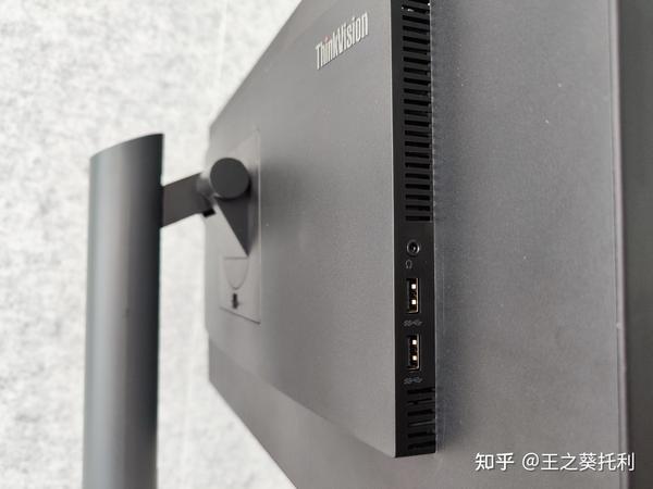 24英寸商务显示器推荐：联想ThinkVision P24h-30显示器上手体验及测评—高颜值24英寸显示器 - 知乎