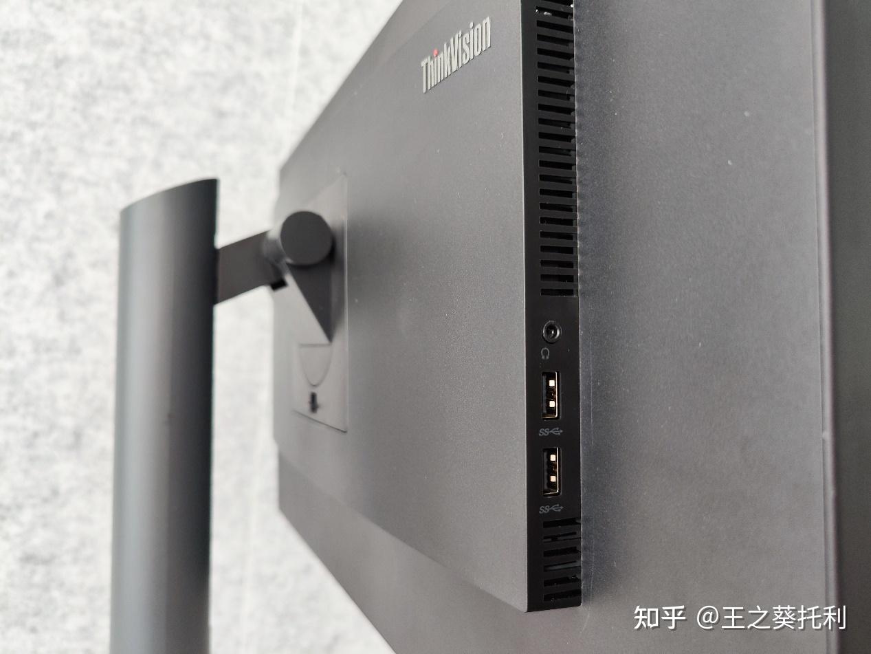 24英寸商务显示器推荐：联想ThinkVision P24h-30显示器上手体验及测评—高颜值24英寸显示器 - 知乎